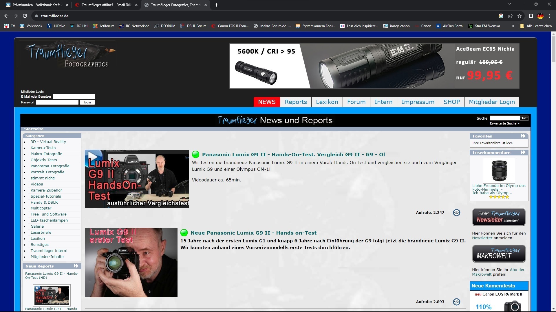 Traumflieger offline? - Seite 2 - Small Talk - Canon EOS R Forum